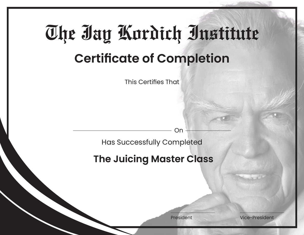 The Juicing Master Class only $199.00-Valued at $999.00. Sale ends 4/1 ...